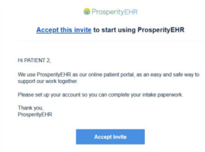 Prosperity Patient Portal - Portal Setup - River Valley BHWC