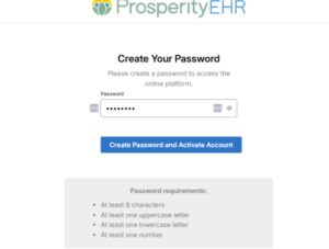 Prosperity Patient Portal - Portal Setup - River Valley BHWC